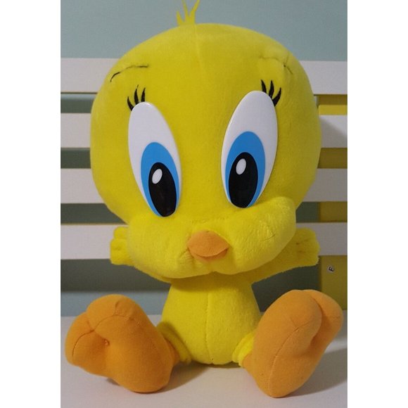warner bros | Toys | Wb Baby Looney Tunes Tweety Pie Plush Toy Soft Toy ...